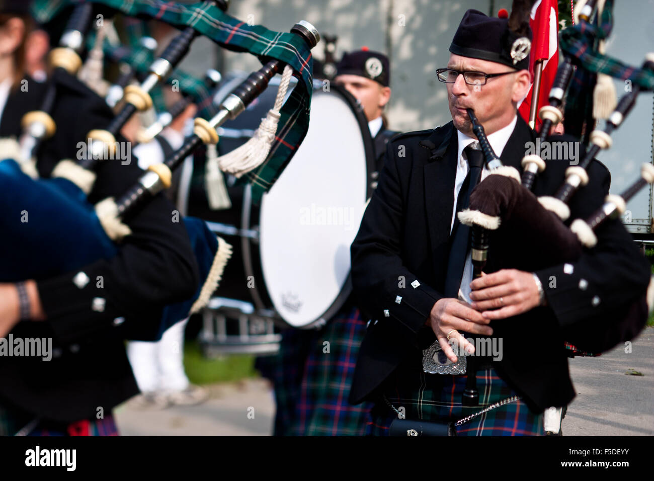 Scotish orchestra in denmark in the summer Stock Photo - Alamy