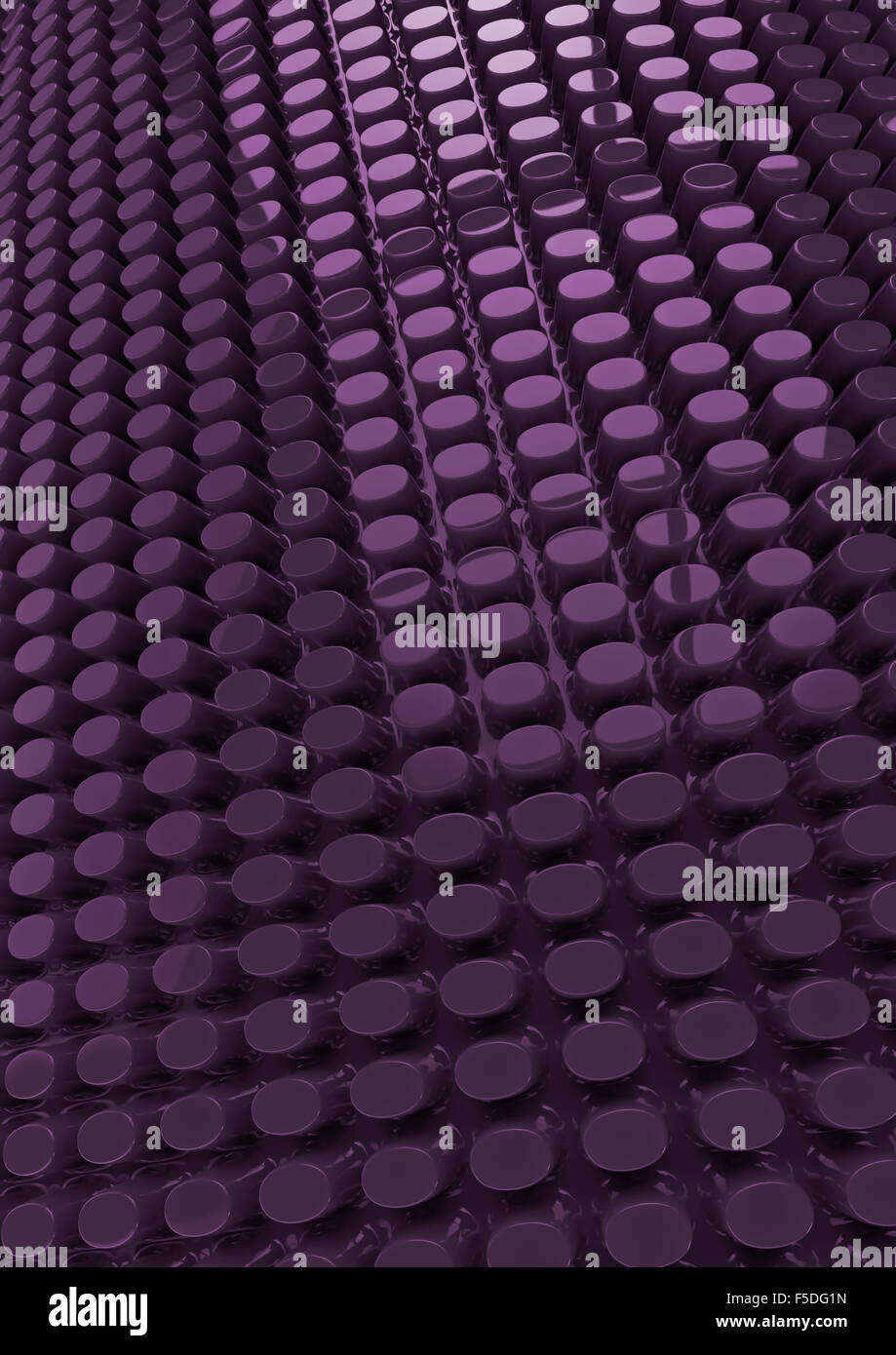 Plastic padding background / 3D render of plastic insulation surfac ...