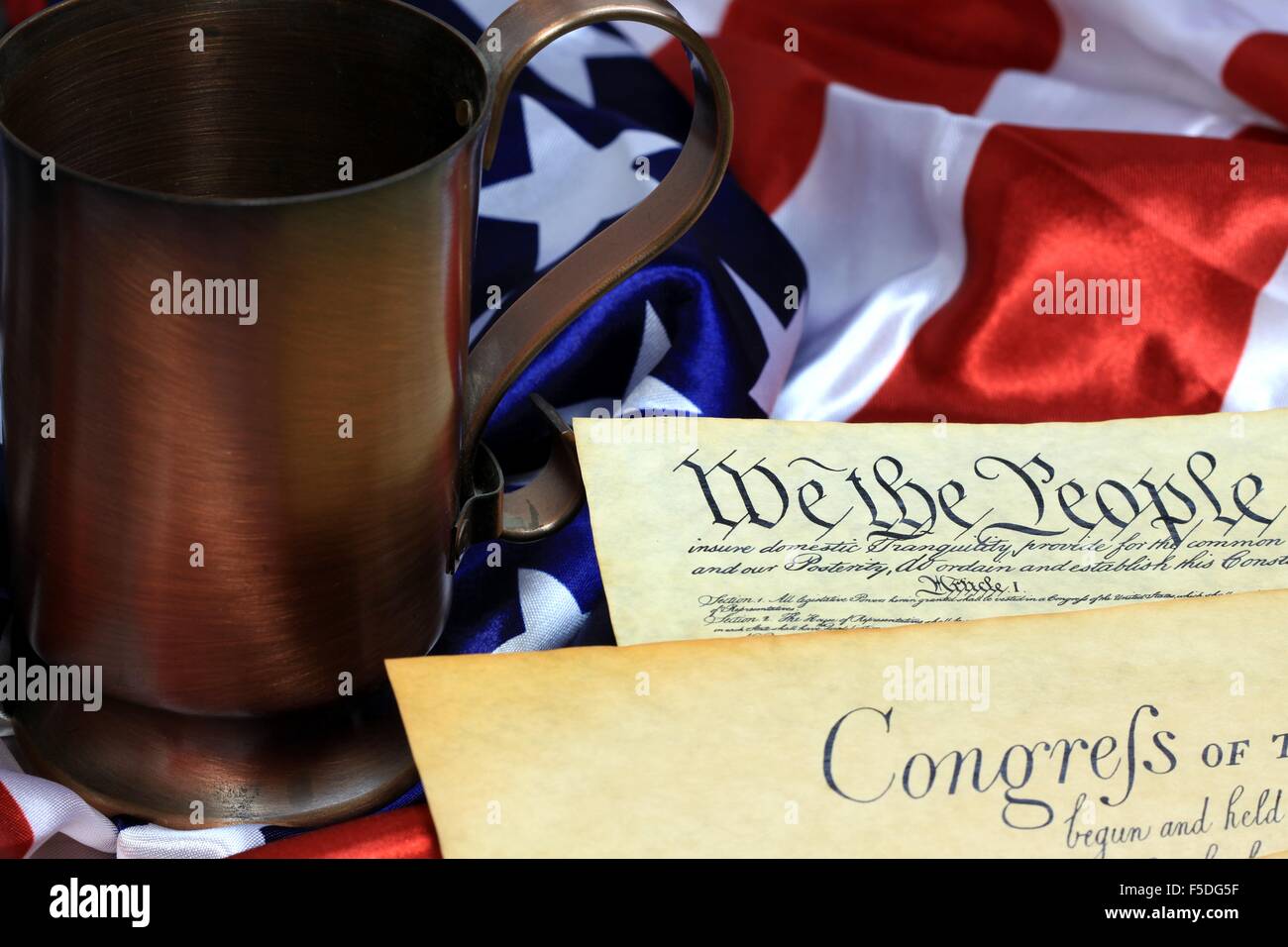 United States Bill of Rights Preamble to the Constitution and American ...