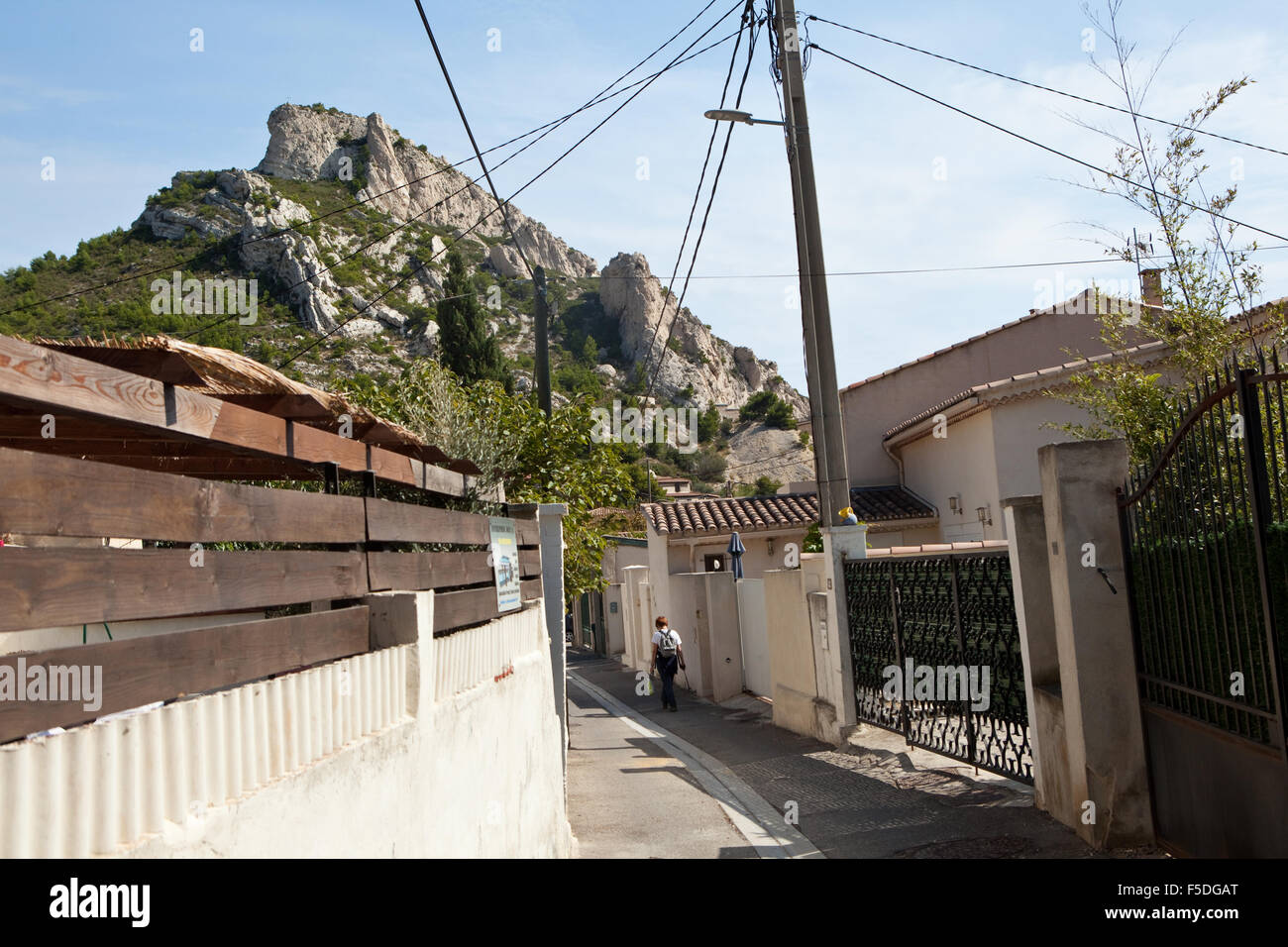 Côte Bleue near Marseilles : Calanque de La Vesse Stock Photo - Alamy