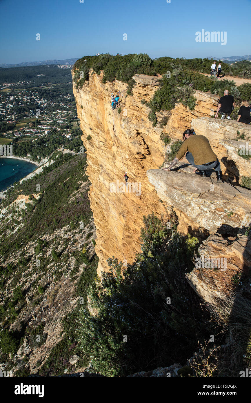 Cap canaille highest sea cliff hi-res stock photography and images - Alamy