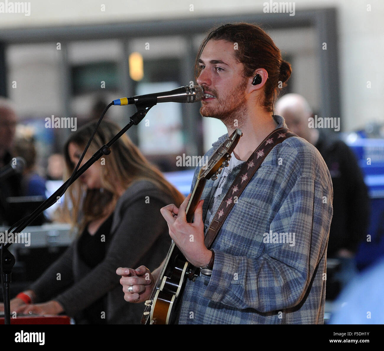Hozier performs on 'The One Show' at The BBC Featuring: Hozier Where ...