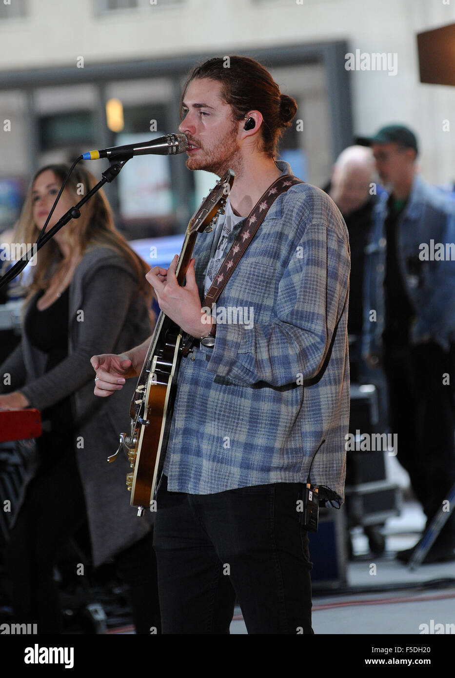 Hozier performs on 'The One Show' at The BBC Featuring: Hozier Where ...