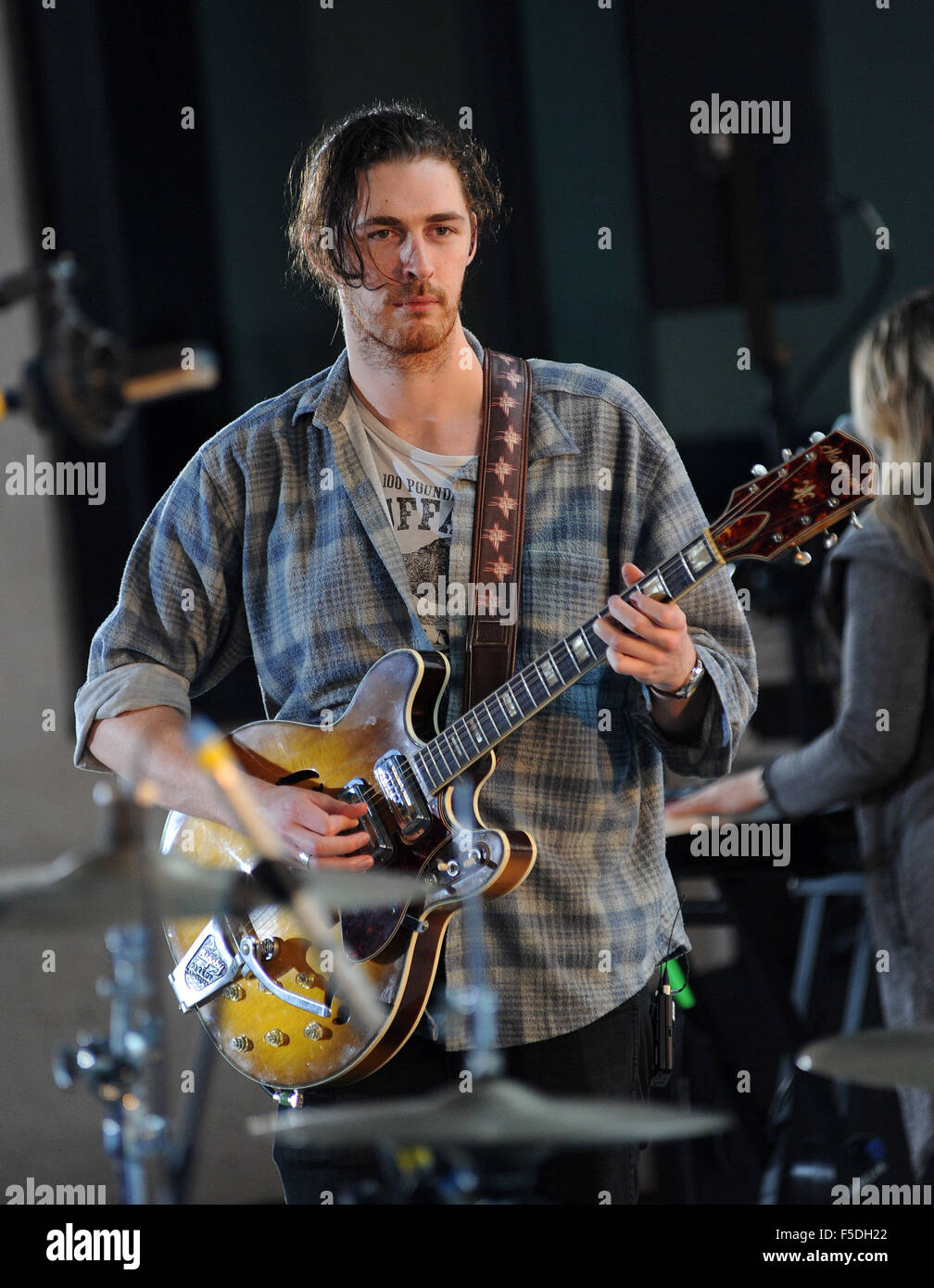 Hozier performs on 'The One Show' at The BBC Featuring: Hozier Where ...