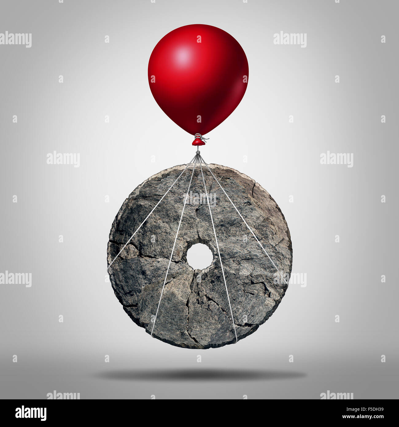 Technology progress and invention revolution,symbol as an early stone ...