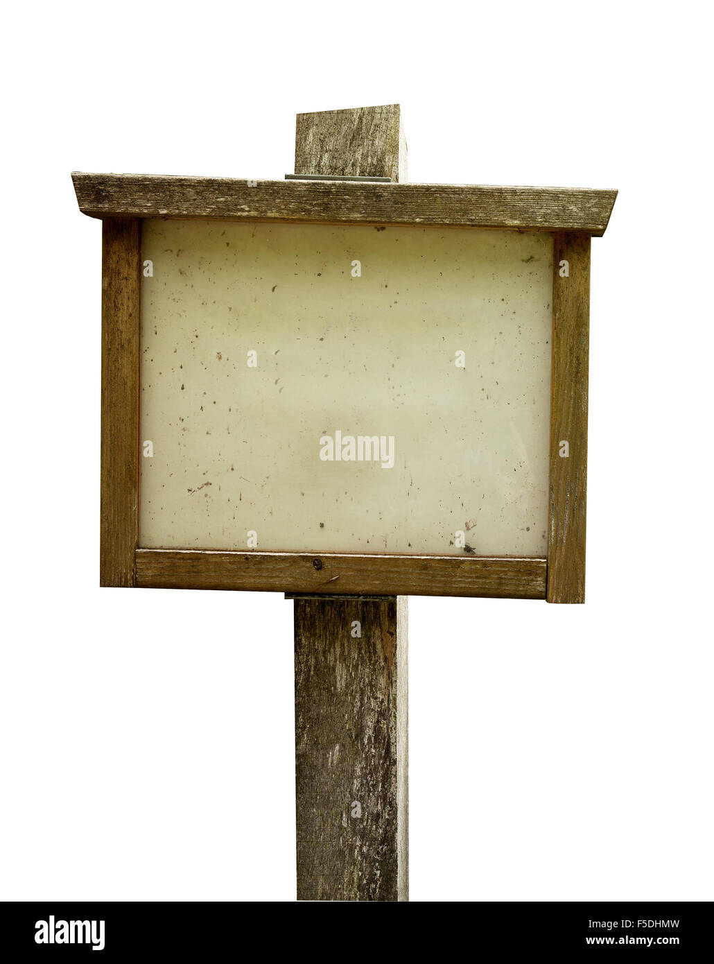 Rustic wooden signboard Stock Photo - Alamy