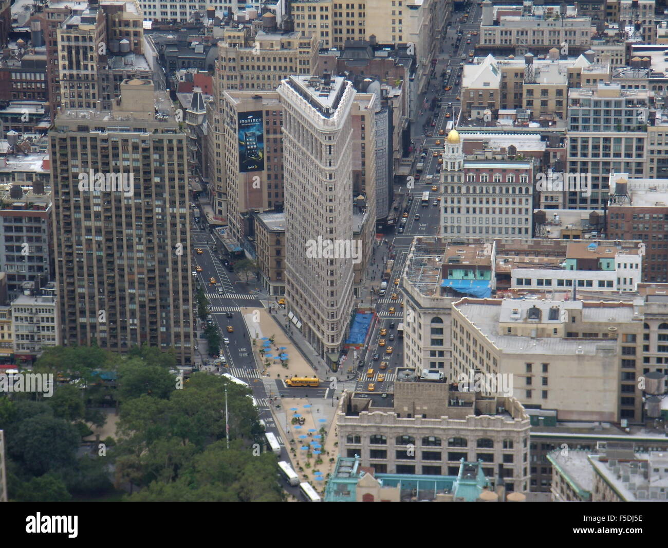 Flatiron Building From Upper Position Fantastic Image For Your Web Site Presentation Also