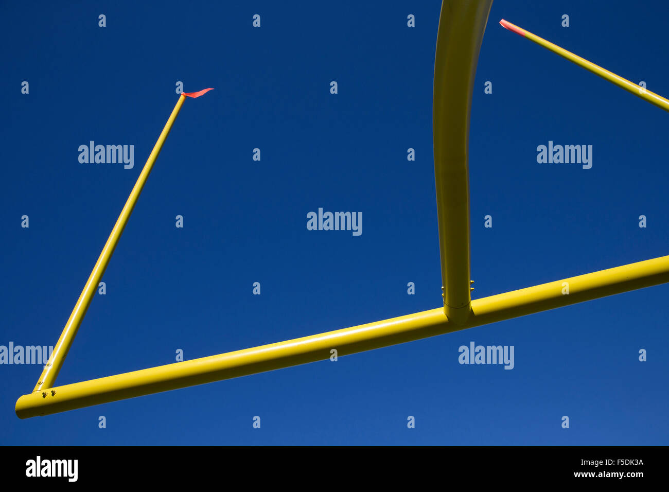 Football goal post hi-res stock photography and images - Alamy