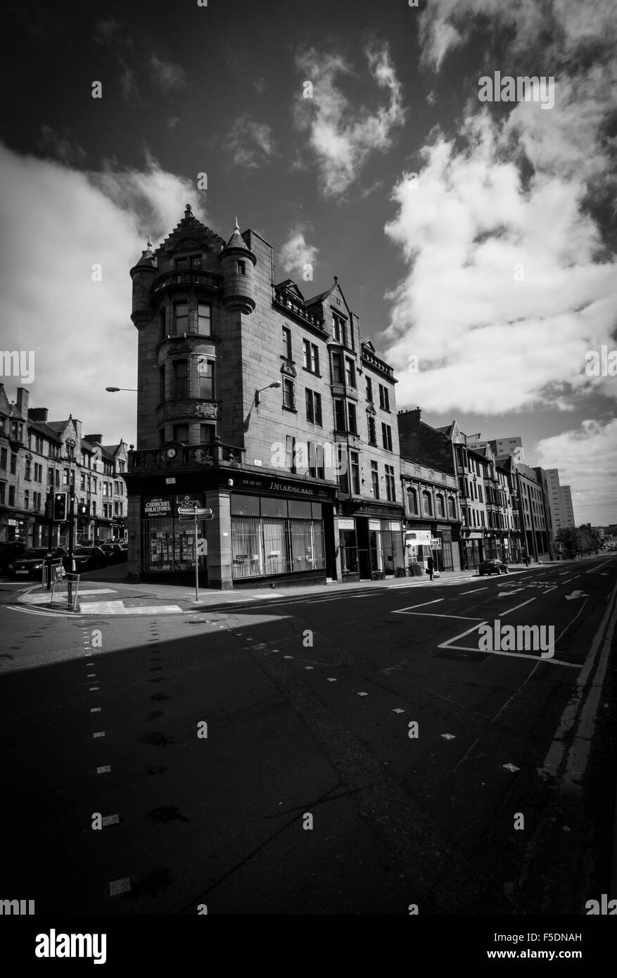 Glasgow Black and White Stock Photos & Images - Alamy