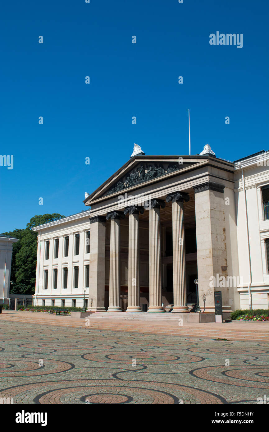 Norway, Oslo, University of Oslo aka Universitetet. University is one ...