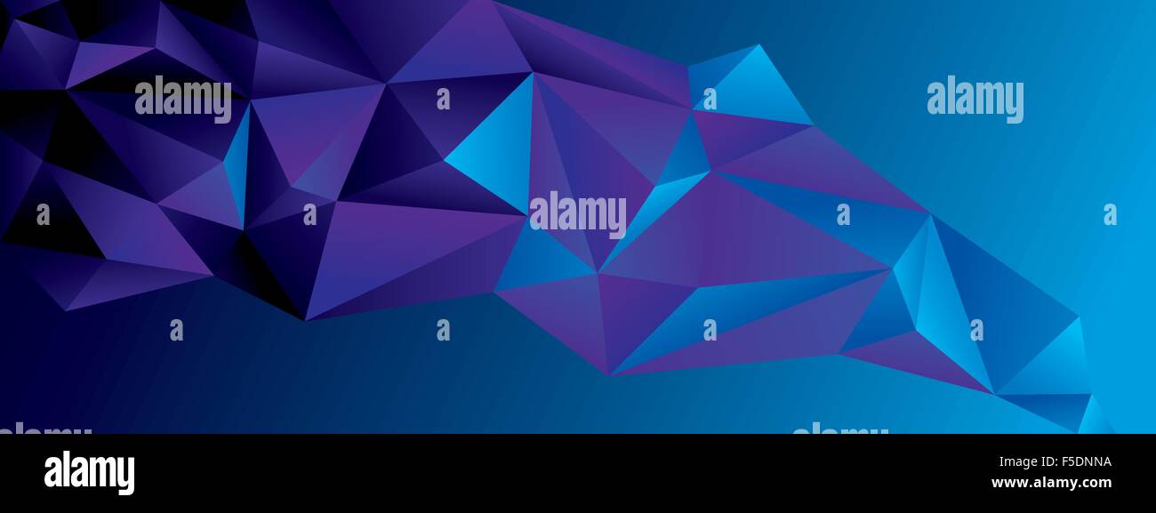 Dark wide hexagon abstract Stock Vector Images - Alamy