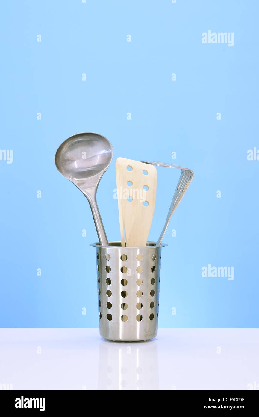 A studio photo of kitchen utensils Stock Photo - Alamy