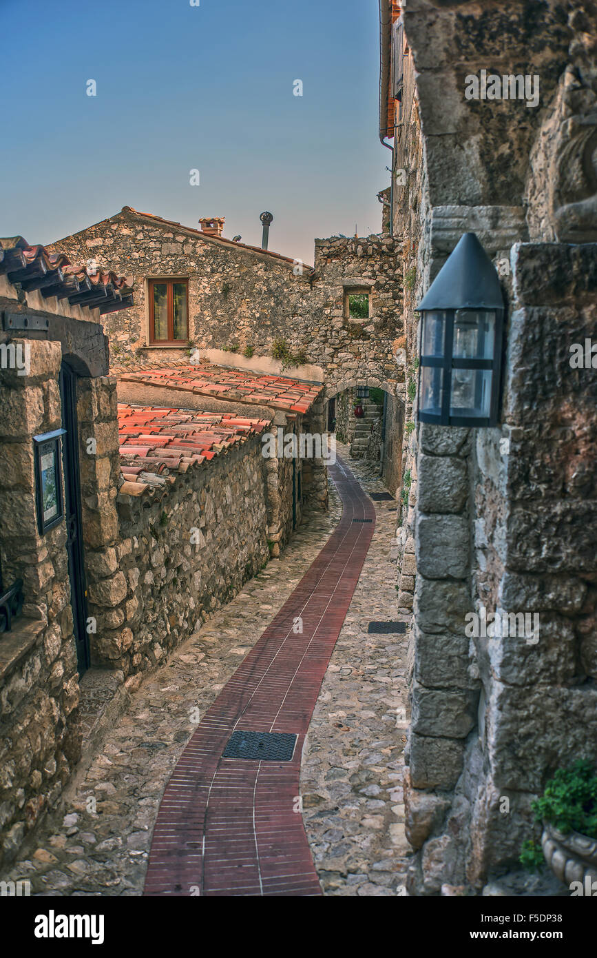 The old stone village hi-res stock photography and images - Alamy