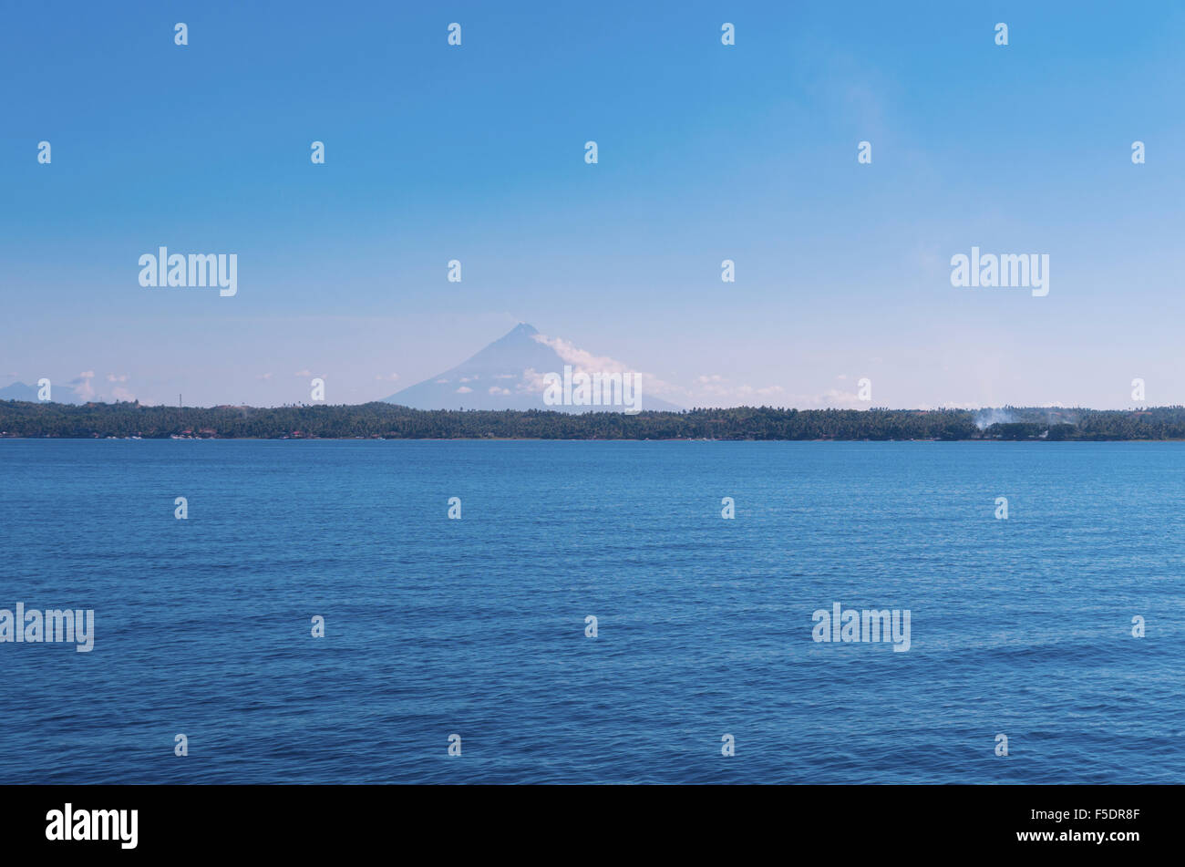 The Mayon vulcano in Legazpi, philippines. Mayon Volcano is an active ...