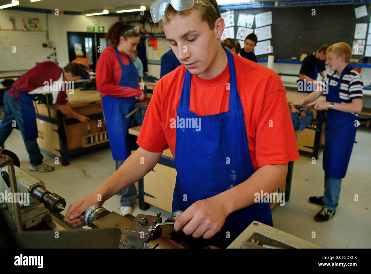 Students at King Edward Vl Community College,Totnes,Devonshire,UK ...