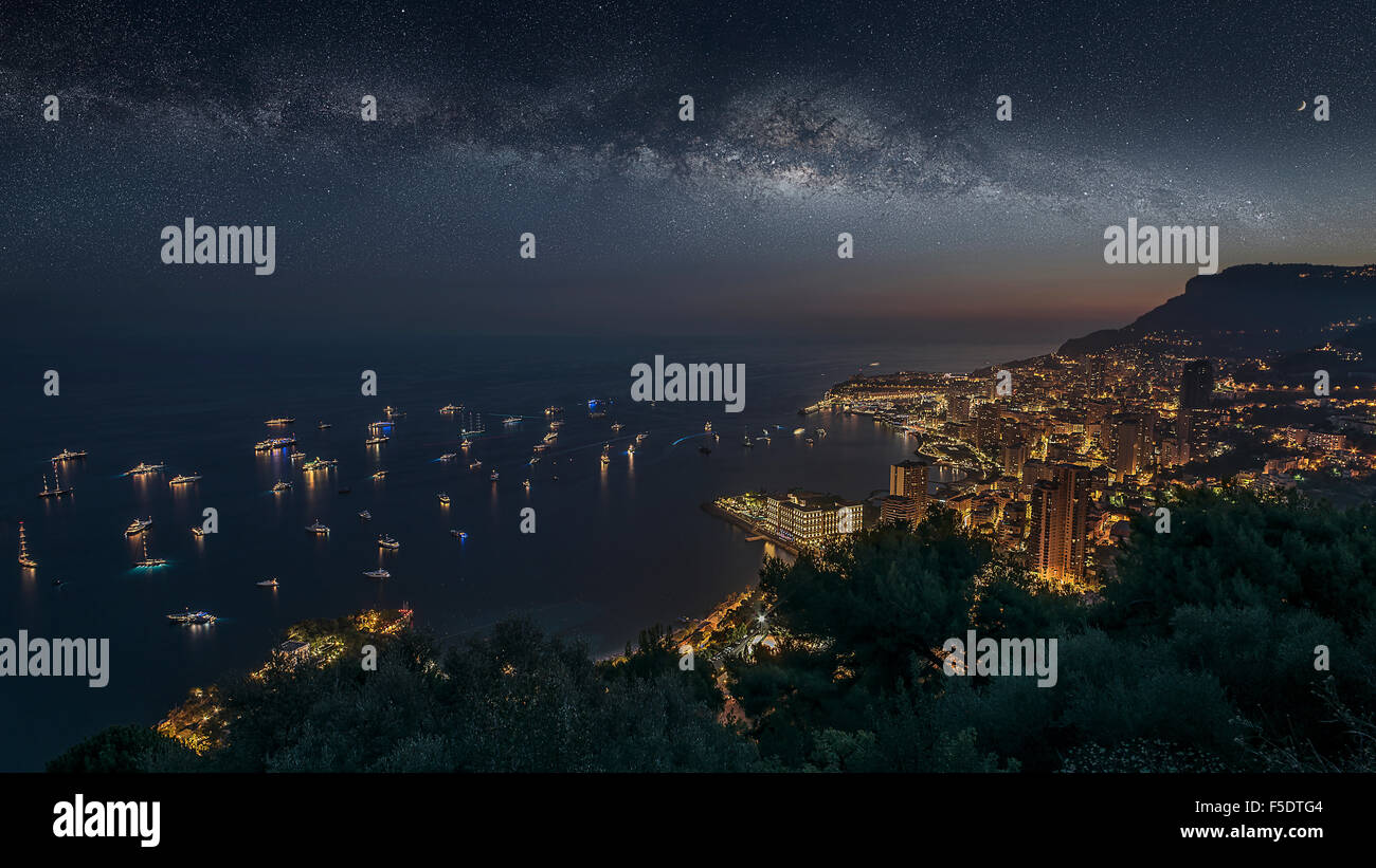 Night riviera hi-res stock photography and images - Alamy