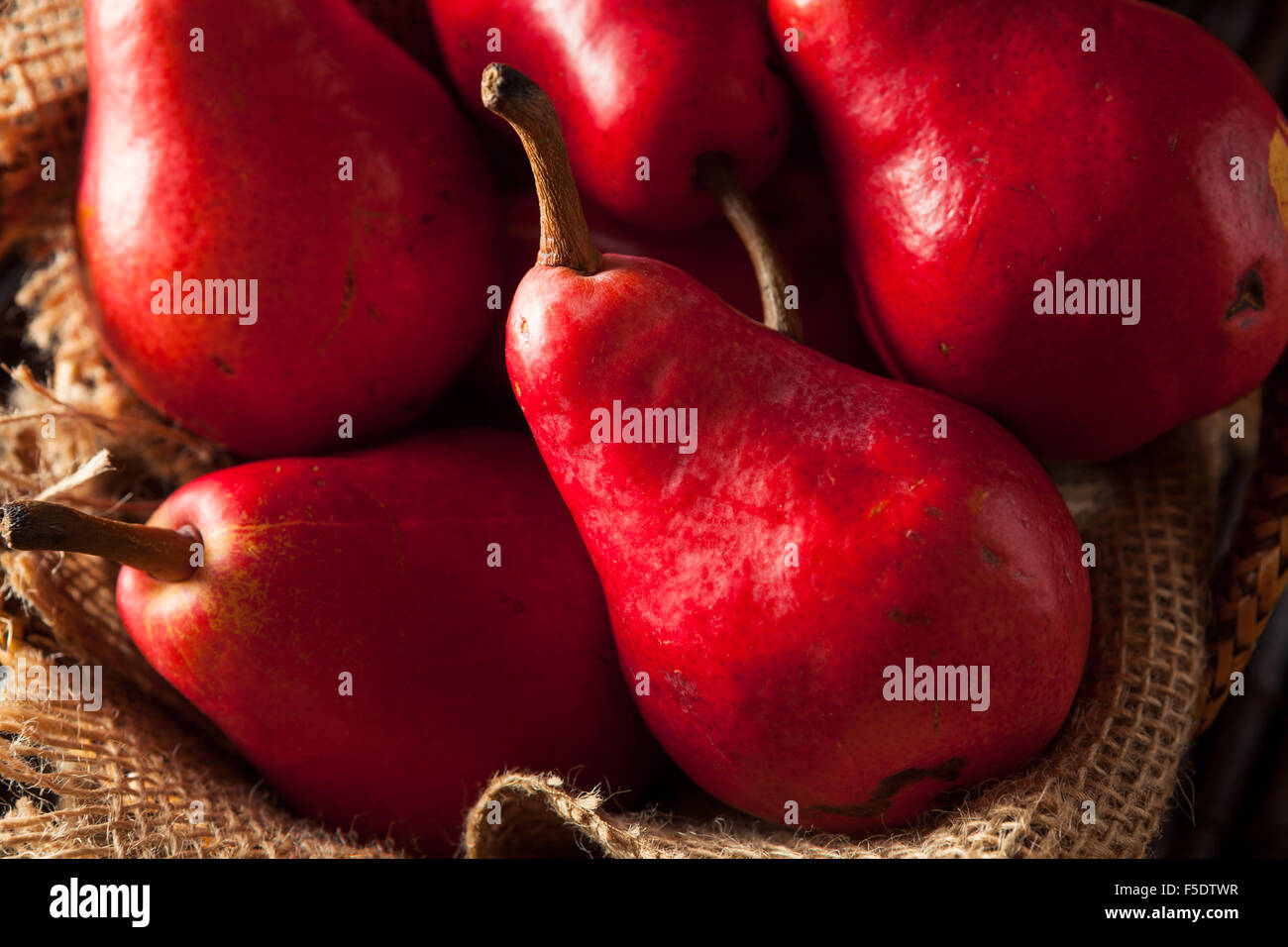 Healthy organic red pear hi-res stock photography and images - Alamy