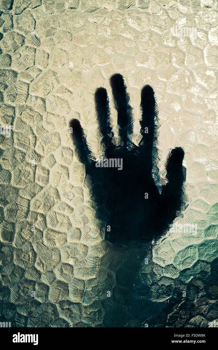 Hand stop dramatic hi-res stock photography and images - Alamy