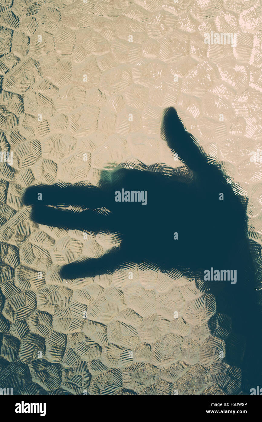Hand silhouette hi-res stock photography and images - Alamy