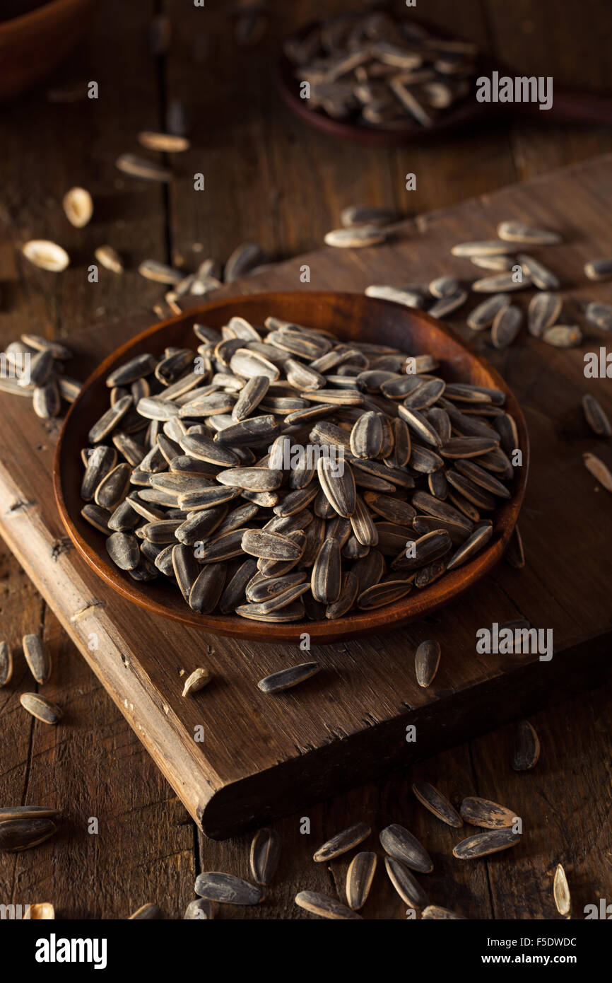 Organic Salted and Roasted Sunflower Seeds Ready to Eat Stock Photo - Alamy