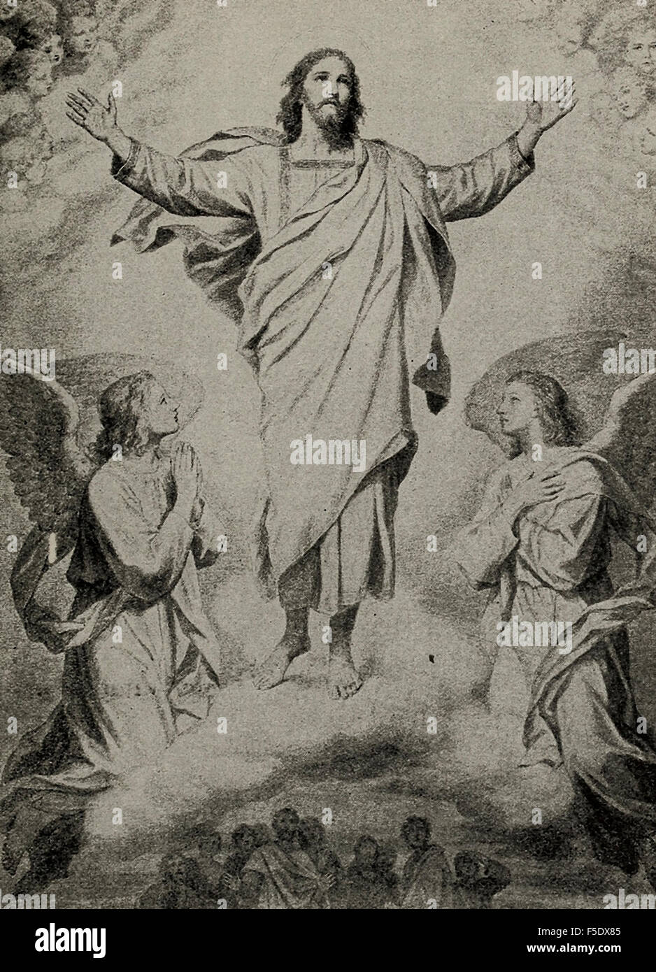 The Ascension of Jesus Christ Stock Photo - Alamy
