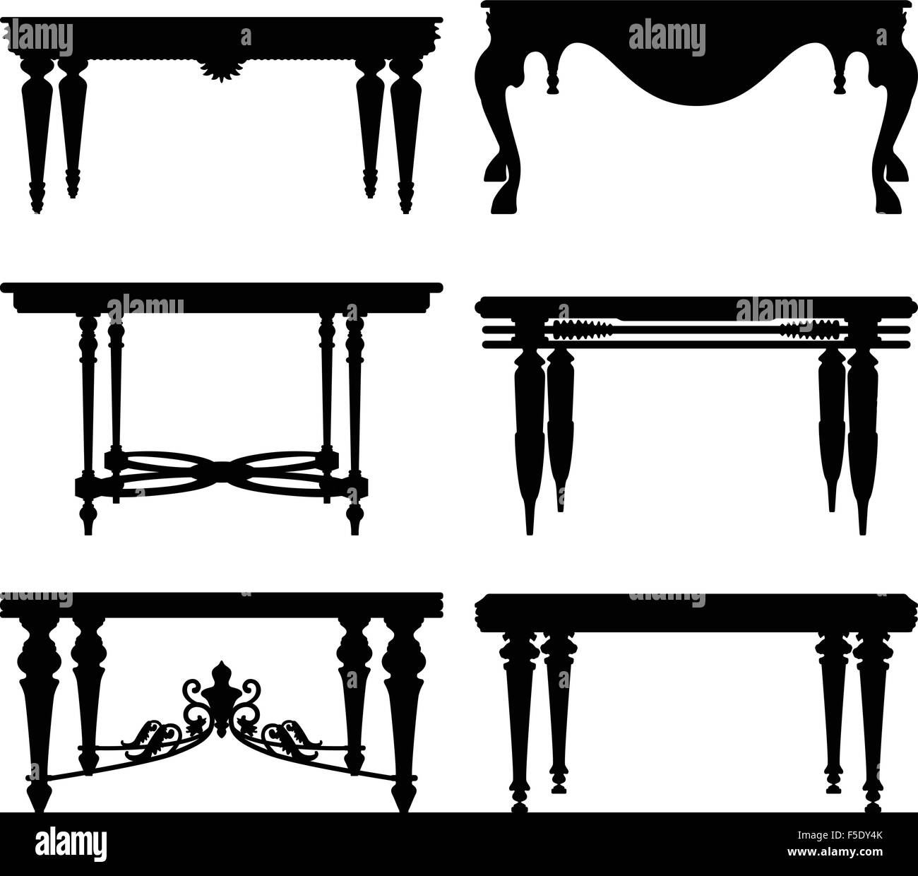 Victorian table antique hi-res stock photography and images - Alamy