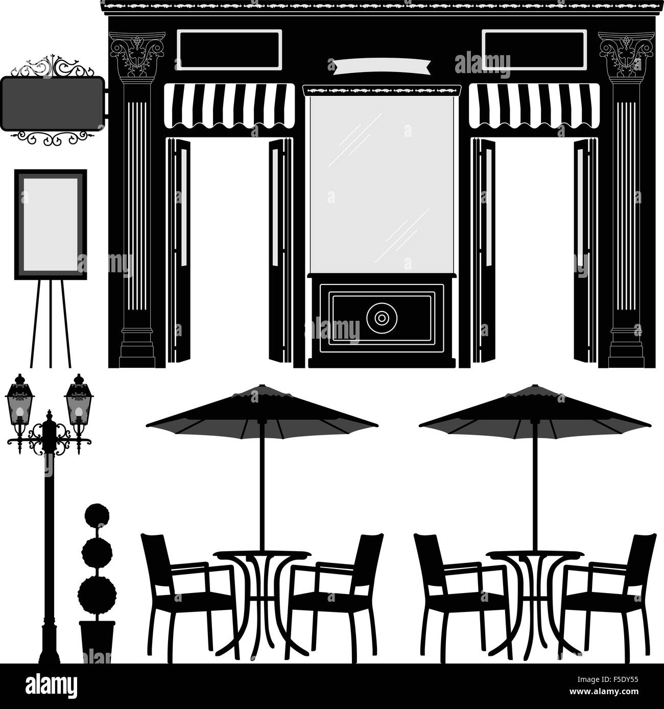 Business shop Black and White Stock Photos & Images - Alamy