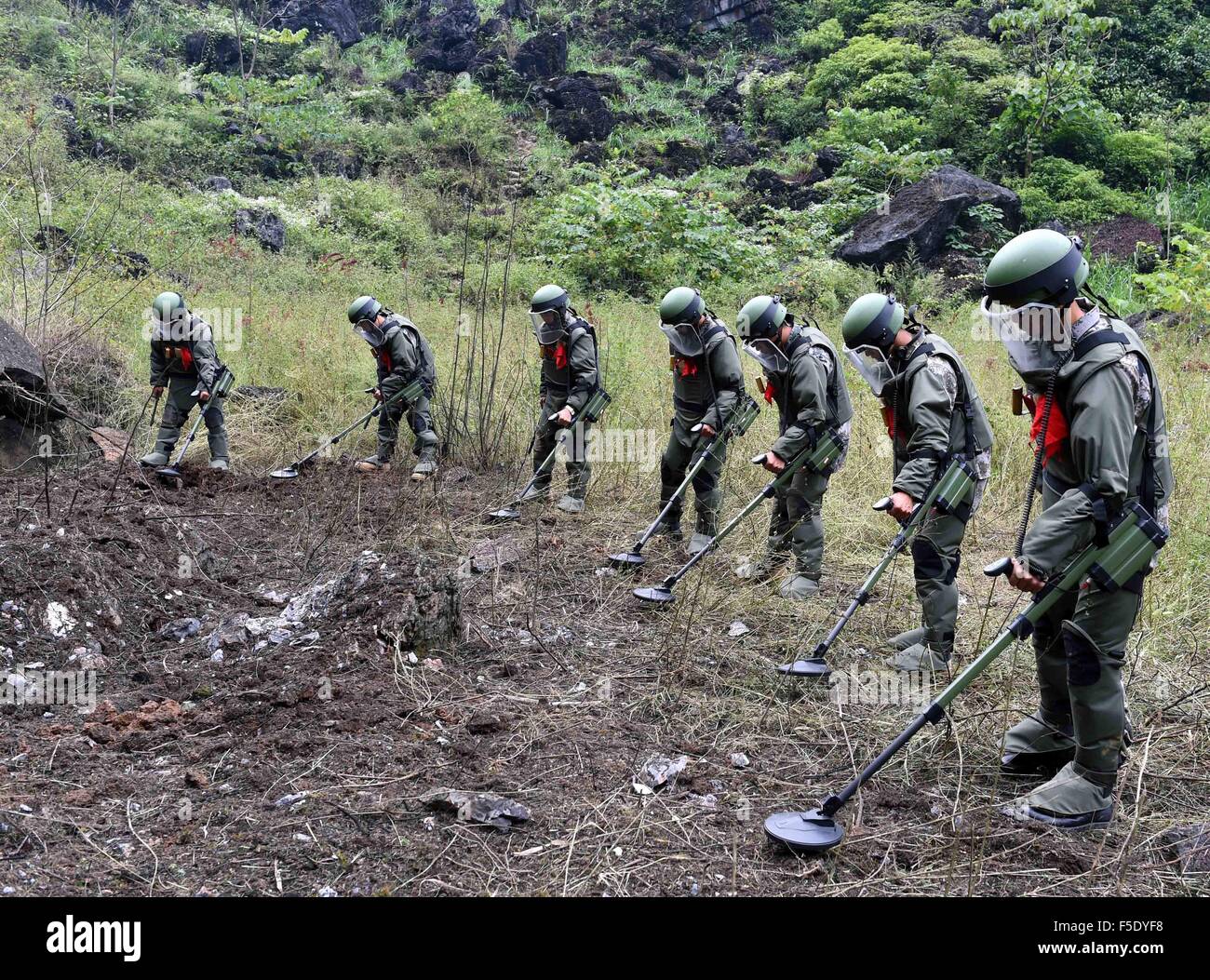 Demining areas hi-res stock photography and images - Alamy