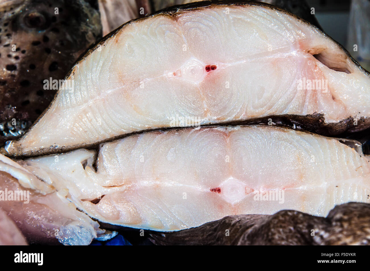 Delicacy Marine fish is sold at the Bazaar Stock Photo - Alamy