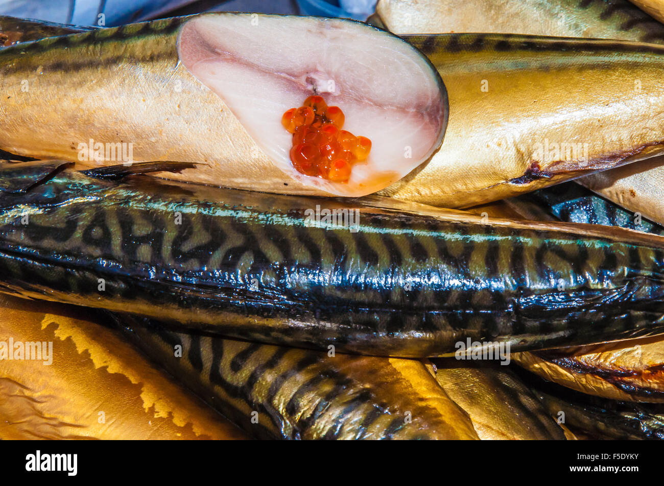 Delicacy Marine fish is sold at the Bazaar Stock Photo - Alamy