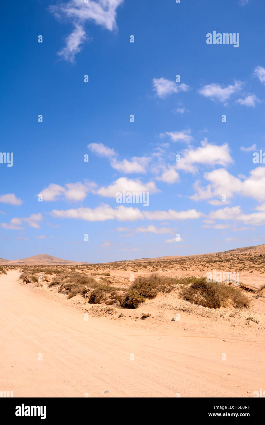 Dry Desert Landscape Stock Photo - Alamy