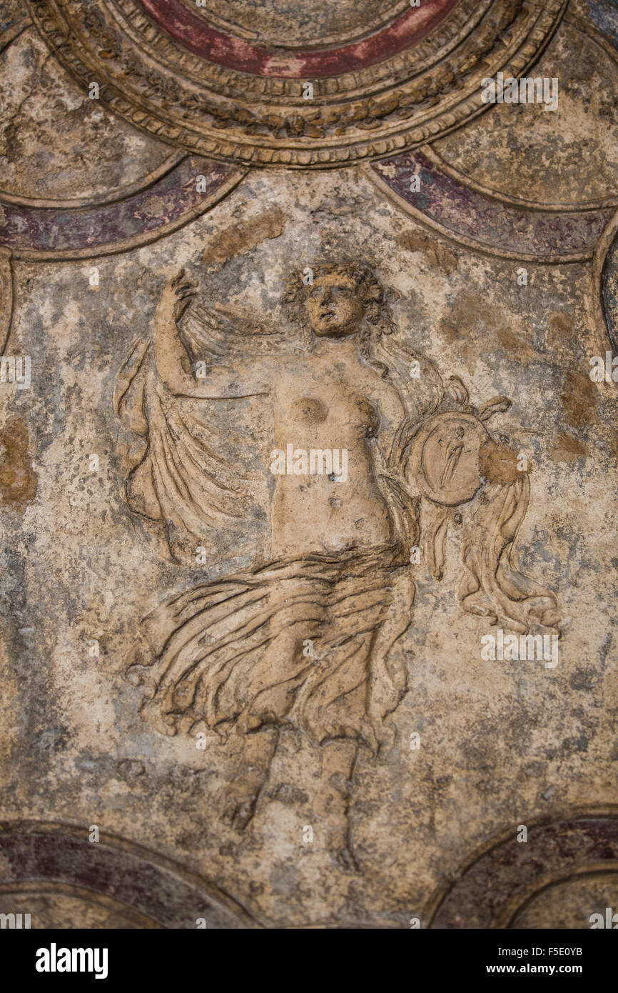 Relief in Pompeii, Campania, Italy Stock Photo - Alamy