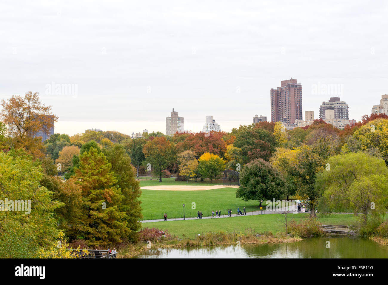 The great lawn seen from the Belvedere castle are one of the best spots ...