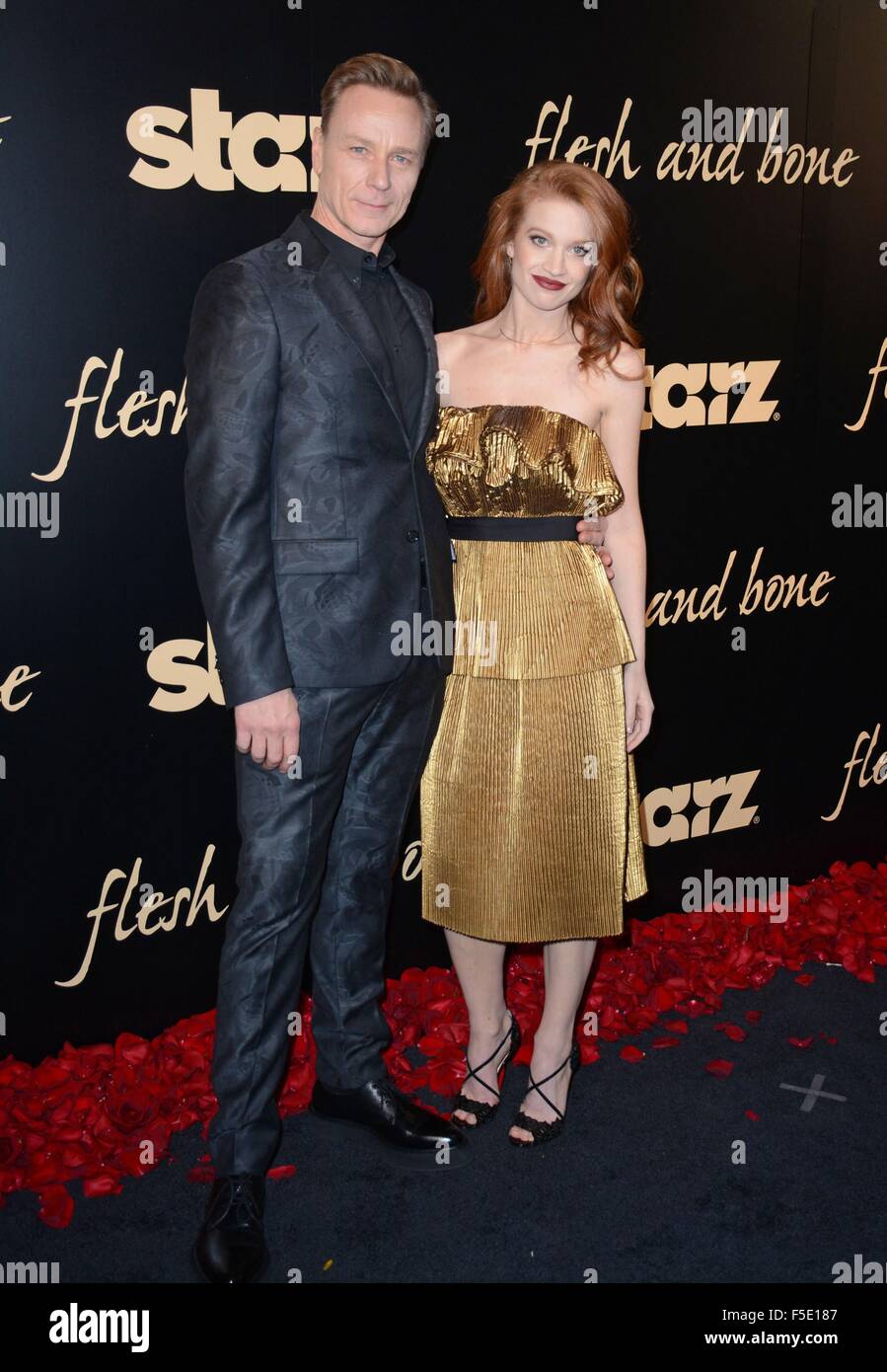 New York, NY, USA. 2nd Nov, 2015. Ben Daniels, Sarah Hay at arrivals ...