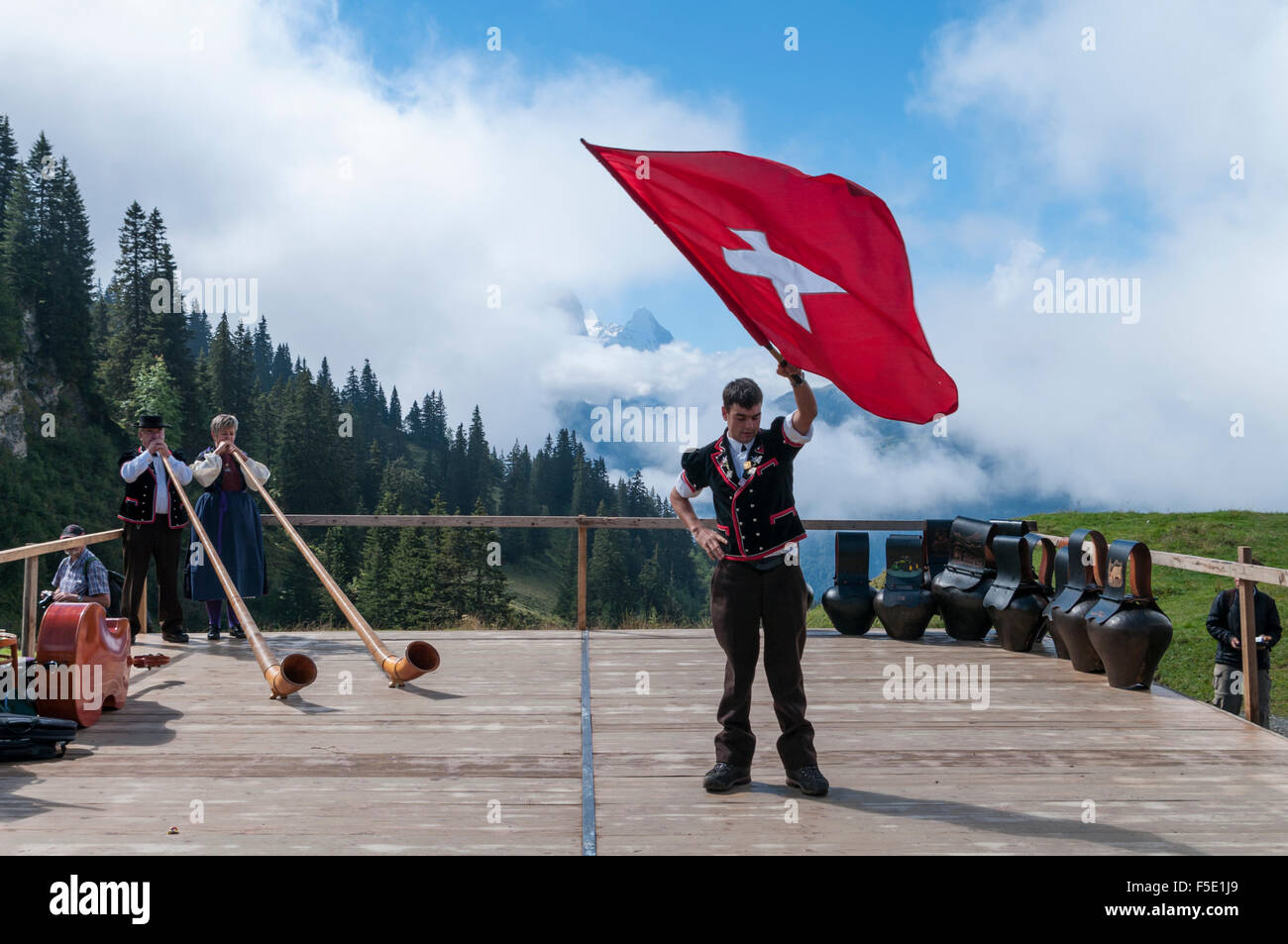 Traditional bernese costume hi-res stock photography and images - Alamy