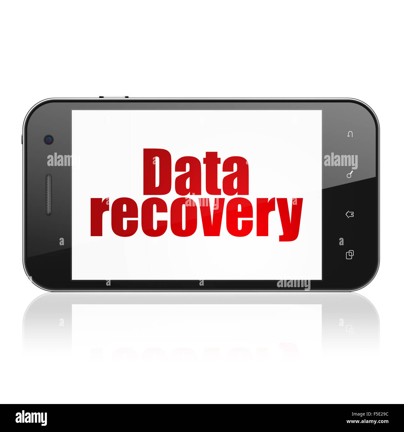 Data concept: Smartphone with Data Recovery on display Stock Photo - Alamy
