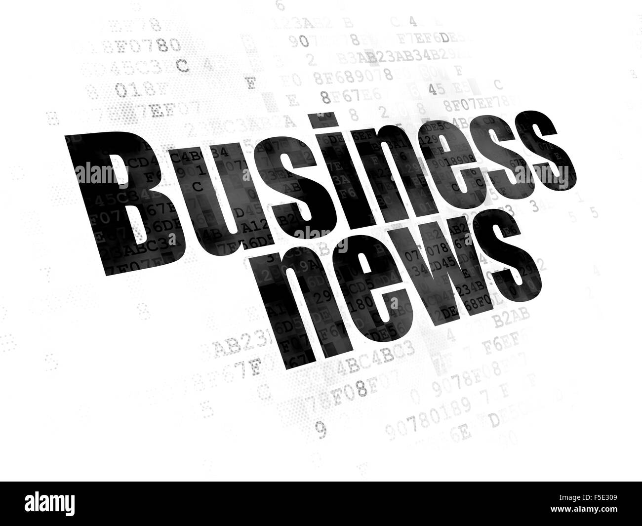 News concept: Business News on Digital background Stock Photo - Alamy