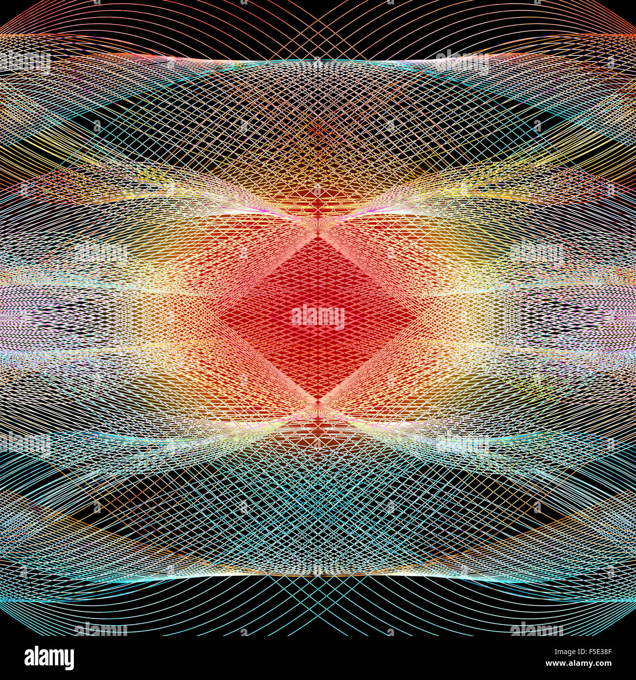 graphic abstract lines on a white background Stock Photo - Alamy