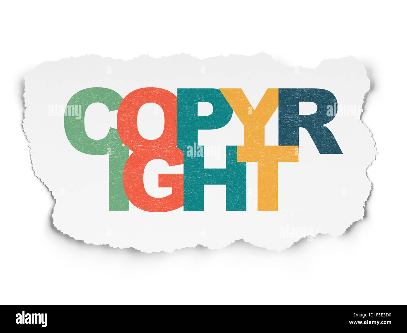 Law concept: Copyright on Torn Paper background Stock Photo - Alamy