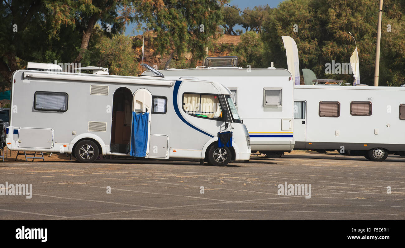 Long luxury camper van hi-res stock photography and images - Alamy