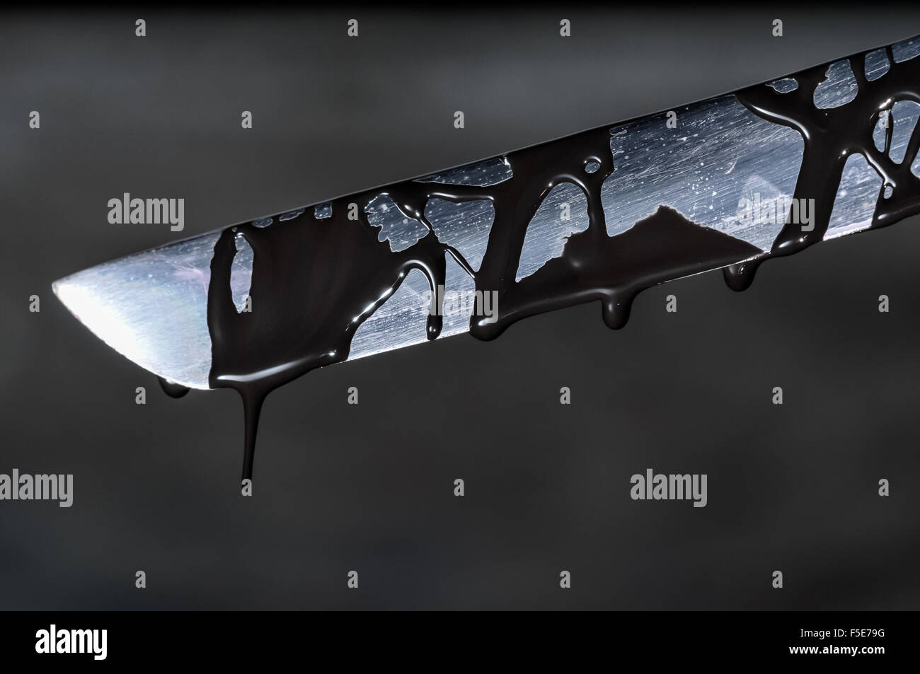 Sharp Katana Sword Blade Stock Photo - Alamy