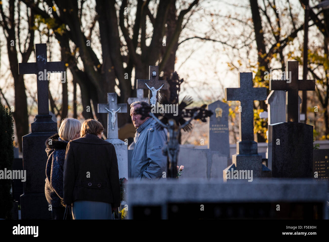 cross, graves, all souls' day, catholicism, church, cemetery, graveyard ...