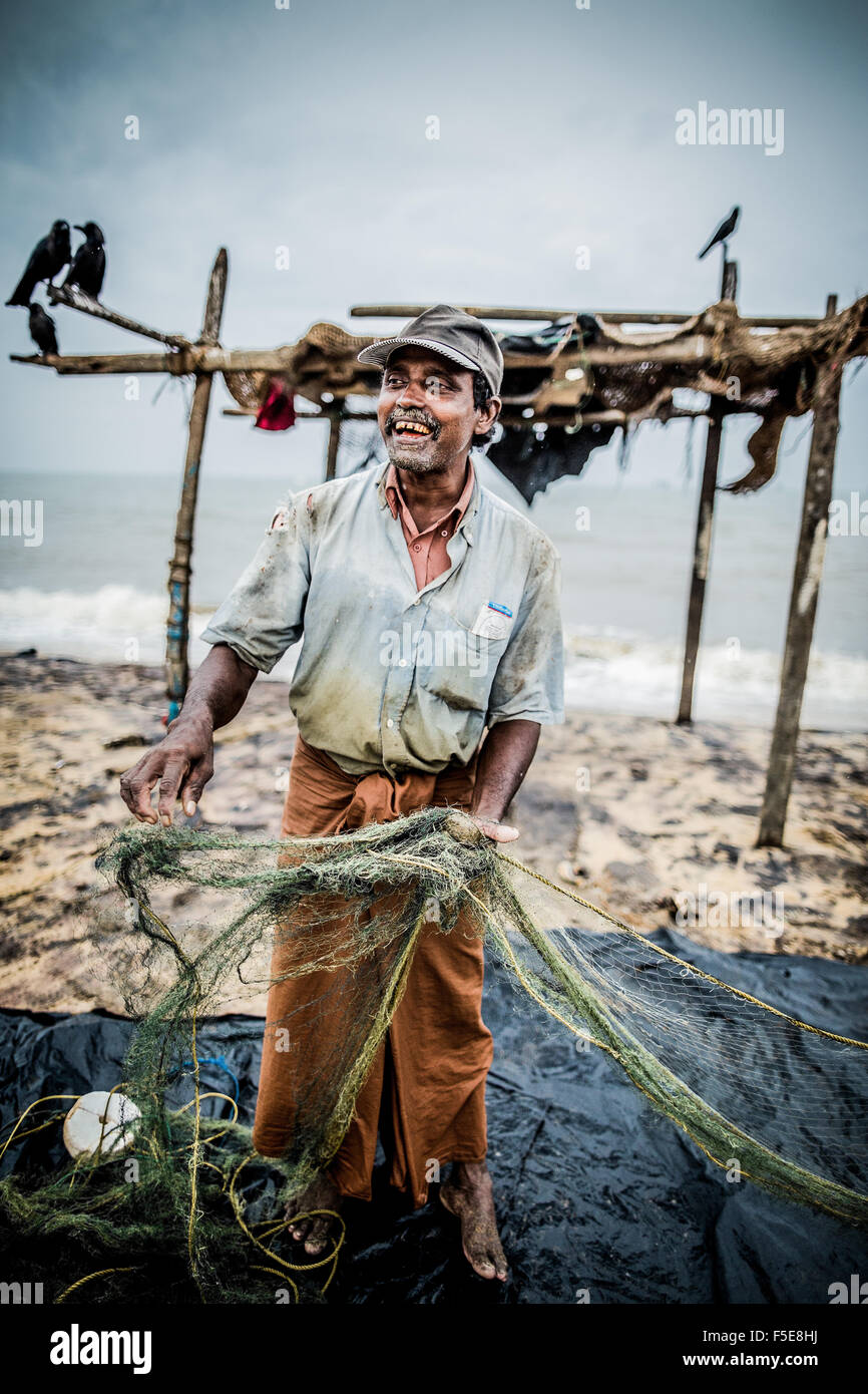 Sri lanka negombo fishermen hi-res stock photography and images - Alamy