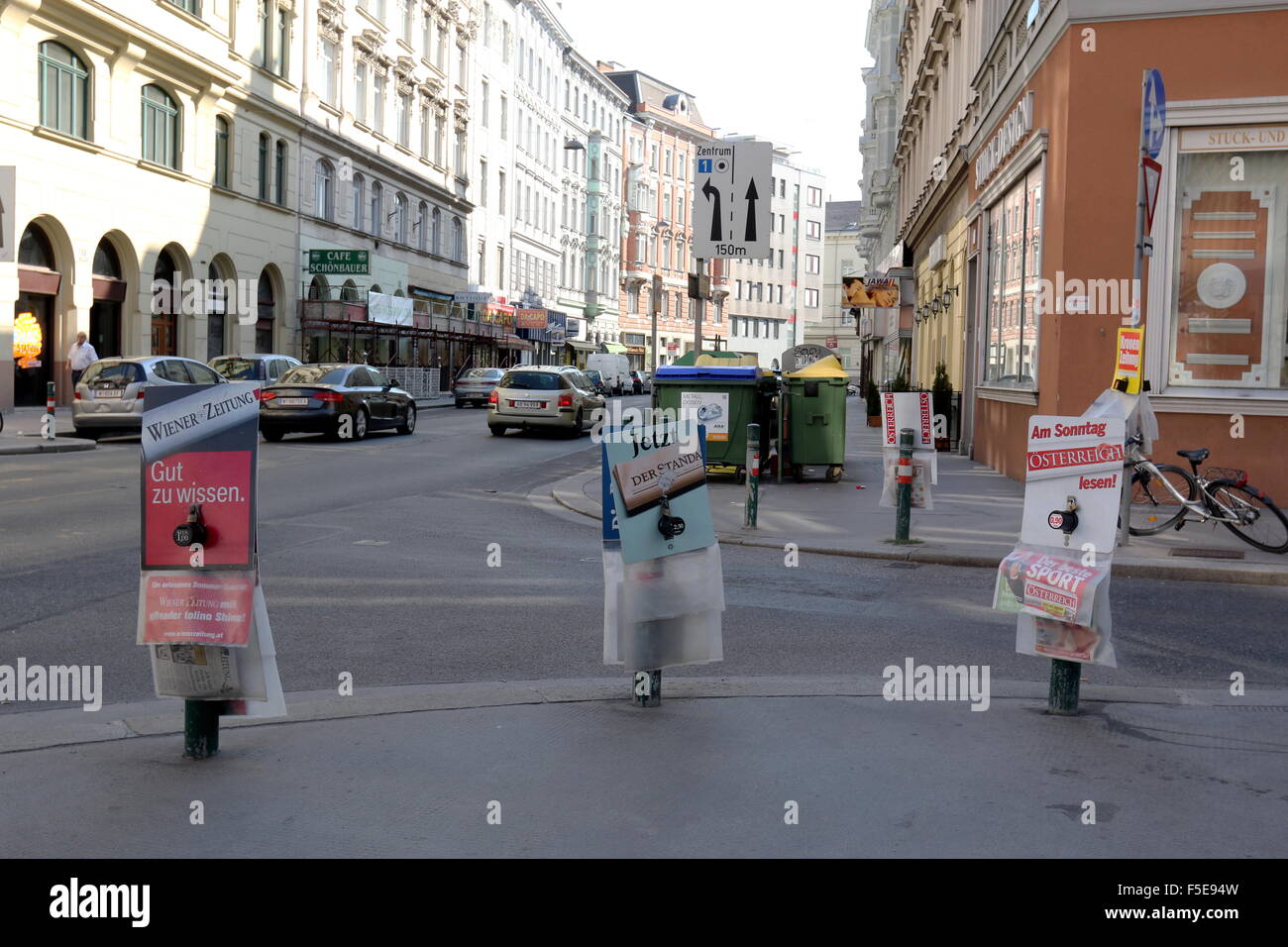 Vienna newspaper hi-res stock photography and images - Alamy