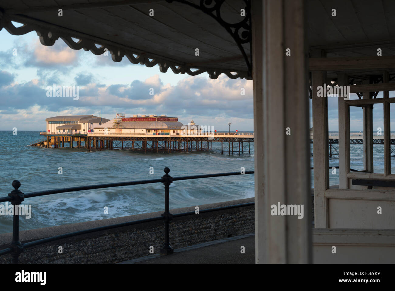 A view of Cromer pier, Norfolk, England, United Kingdom, Europe Stock ...