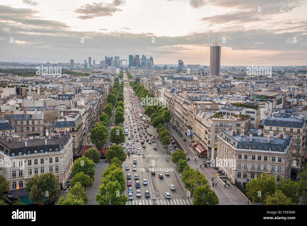 Champs elysees view hi-res stock photography and images - Alamy