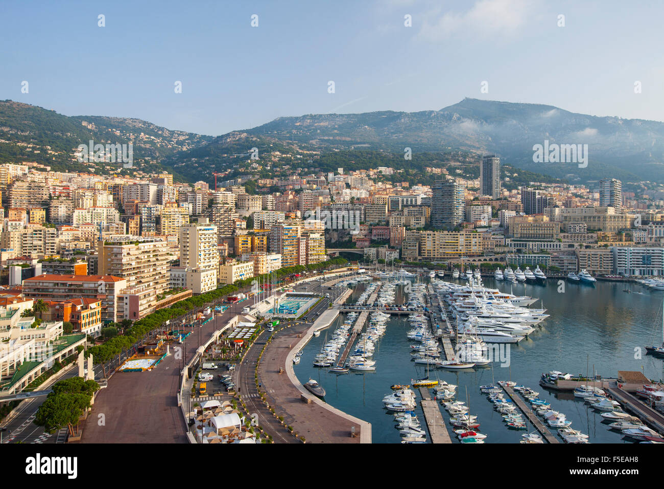 A view of monaco harbour hi-res stock photography and images - Alamy