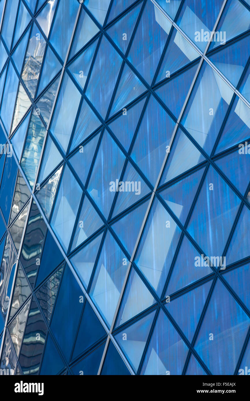 Glass facade reflection the gherkin hi-res stock photography and images ...
