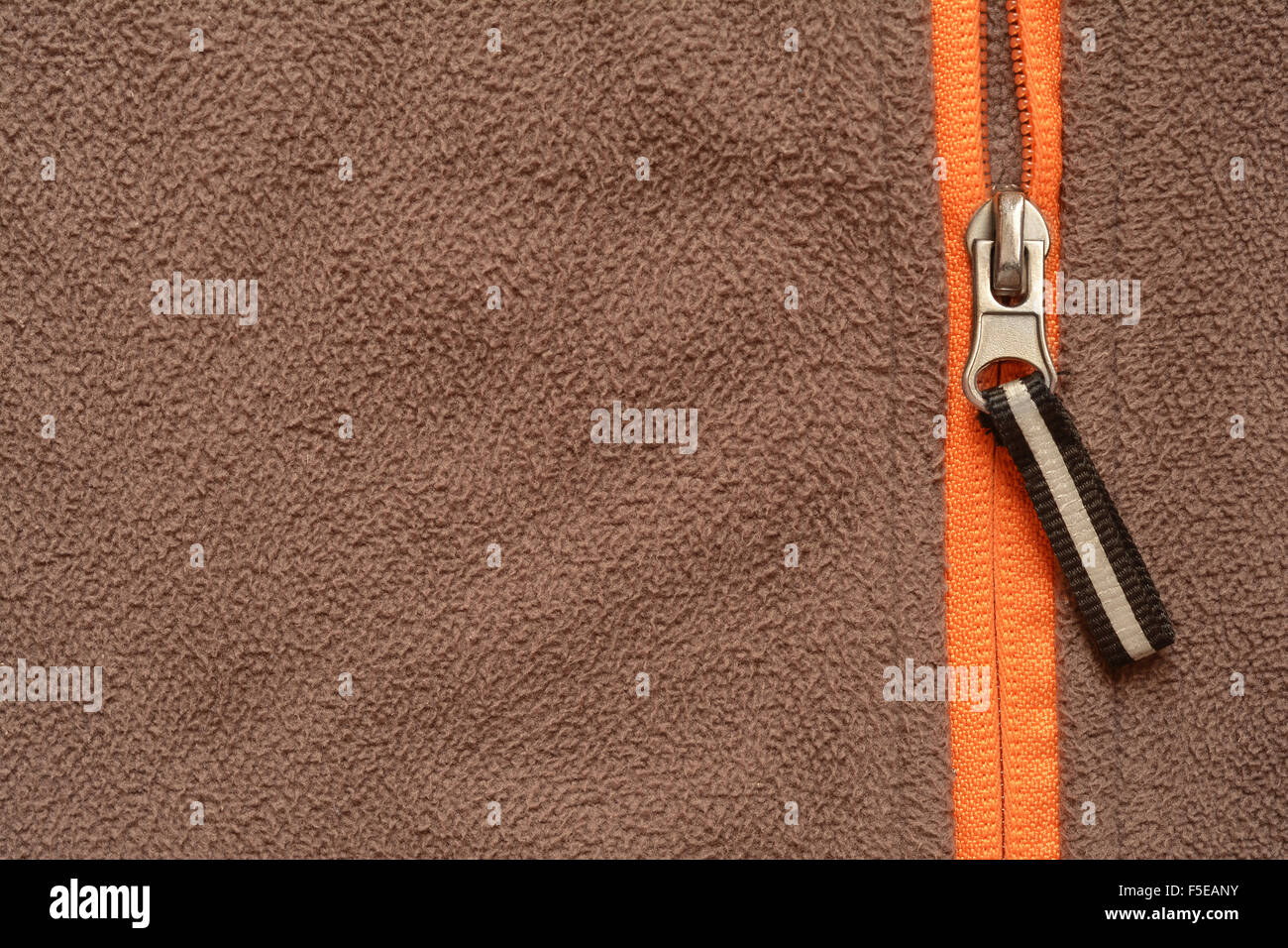 softshell fleece jacket zipper detail Stock Photo - Alamy