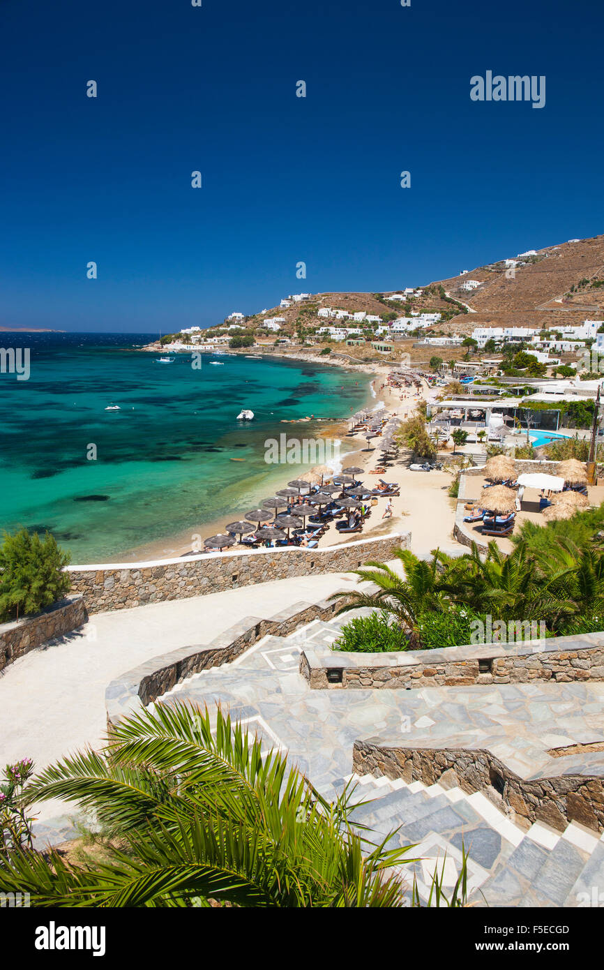 Mykonos steps hi-res stock photography and images - Alamy